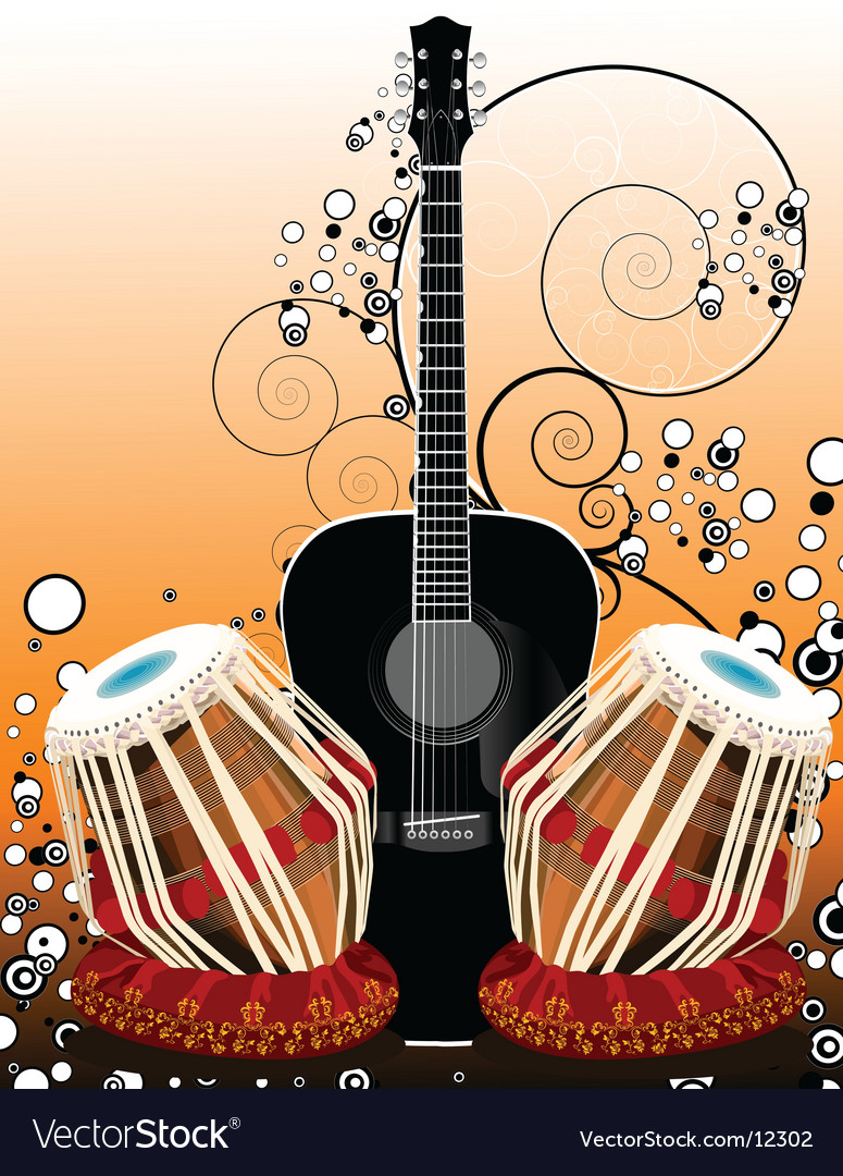 Musical instruments Royalty Free Vector Image - VectorStock