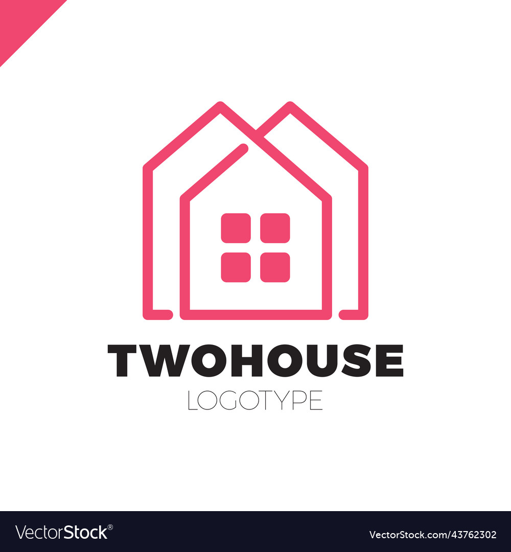 Real estate house logo icon design template Vector Image Real estate house logo icon design template Vector Image