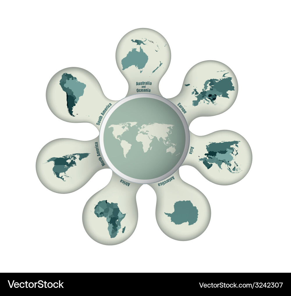 Infographics of the light blue Royalty Free Vector Image