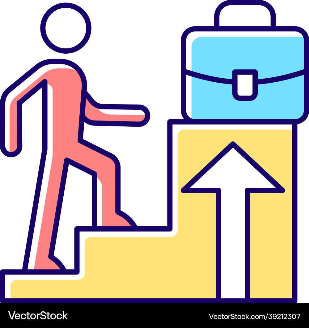 Promotion rgb color icon Royalty Free Vector Image