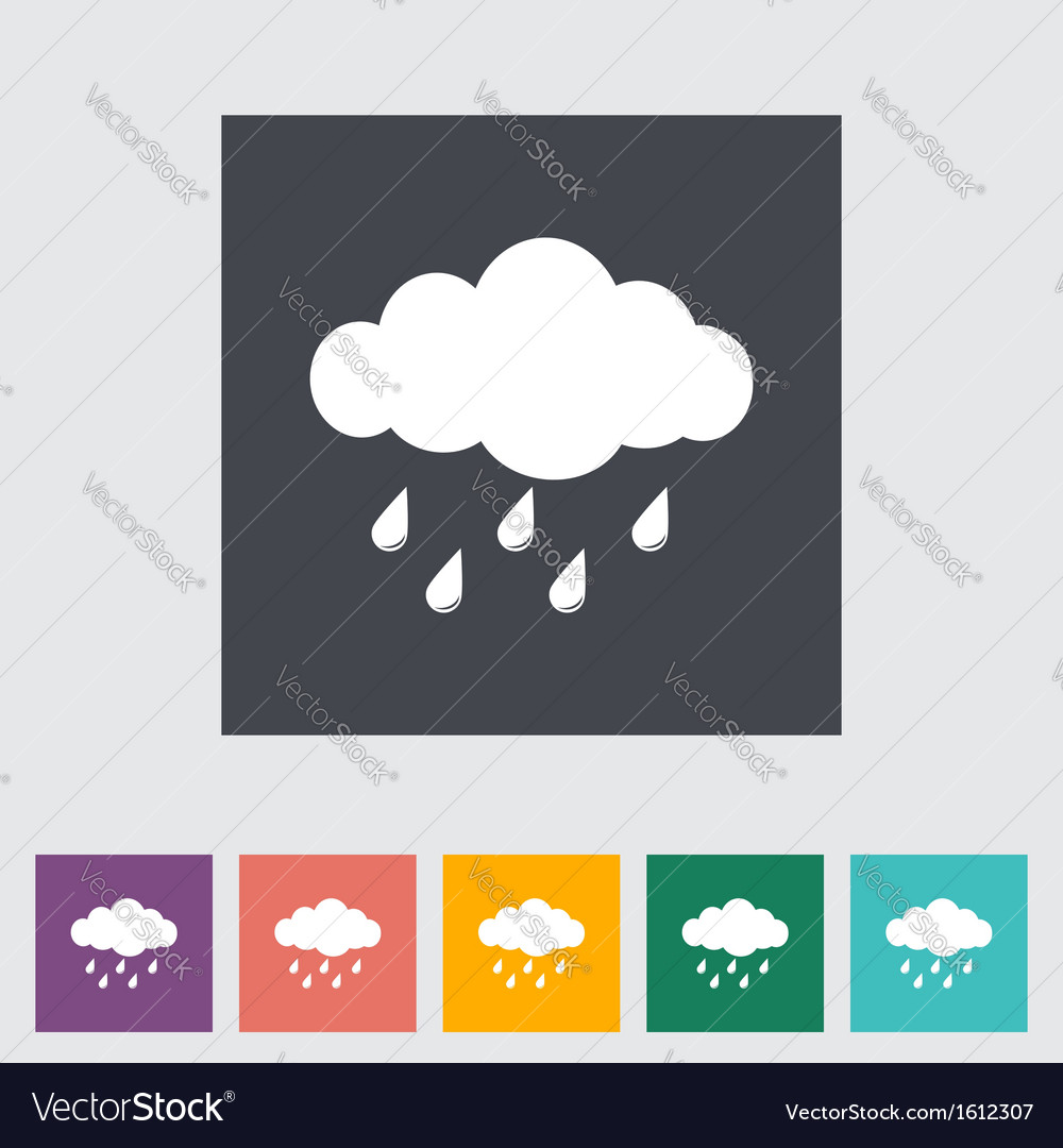 Rain Royalty Free Vector Image - VectorStock