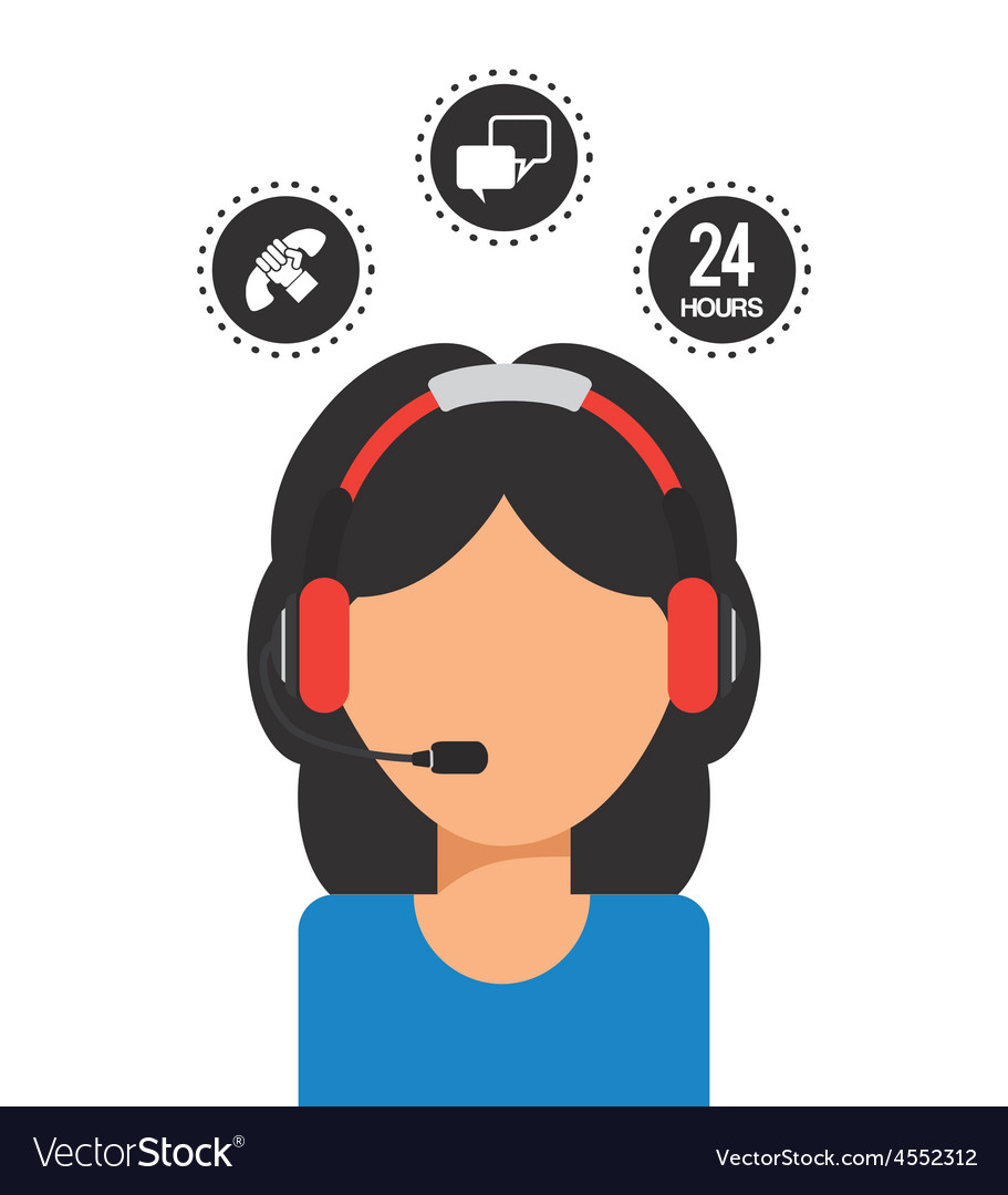 Customer support Royalty Free Vector Image - VectorStock