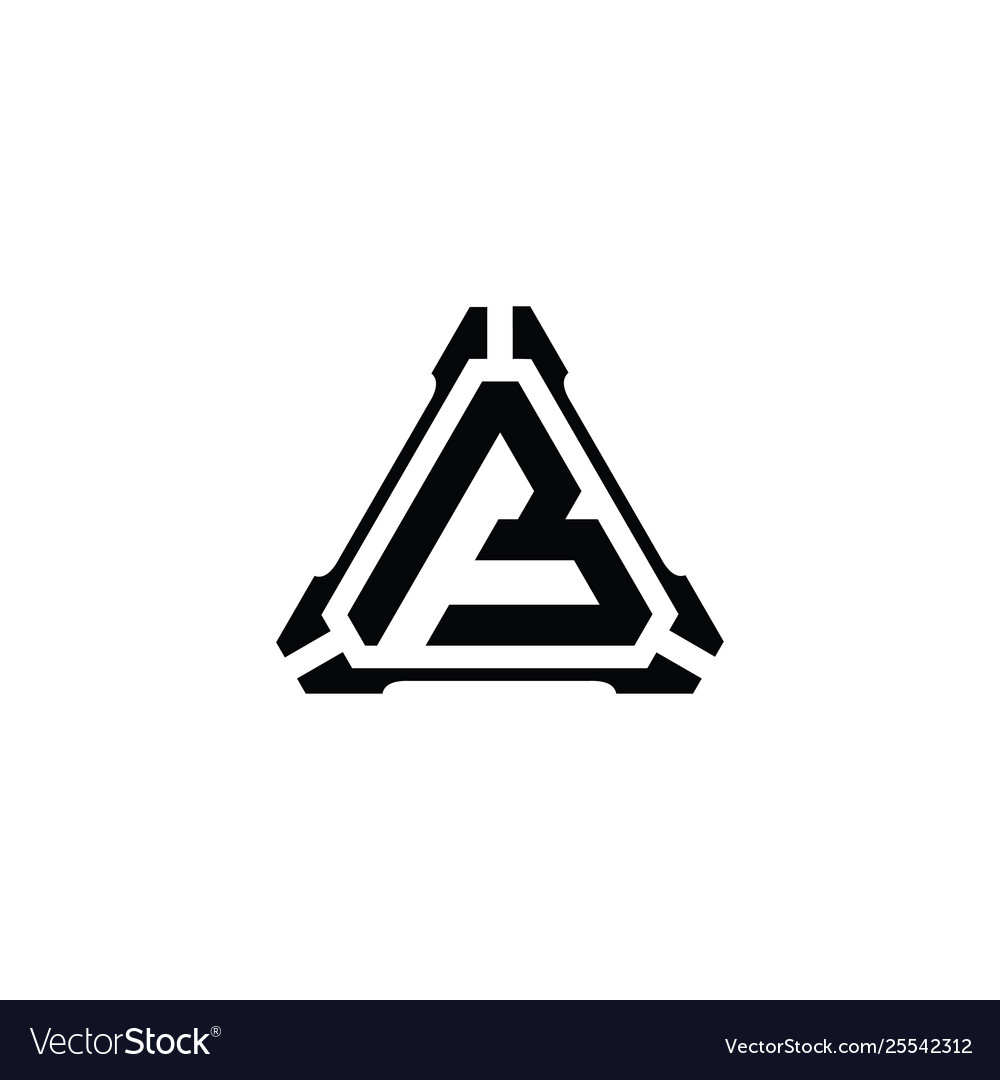 Initials logo template Royalty Free Vector Image