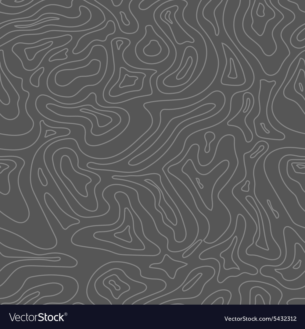 Topographic map seamless pattern Royalty Free Vector Image