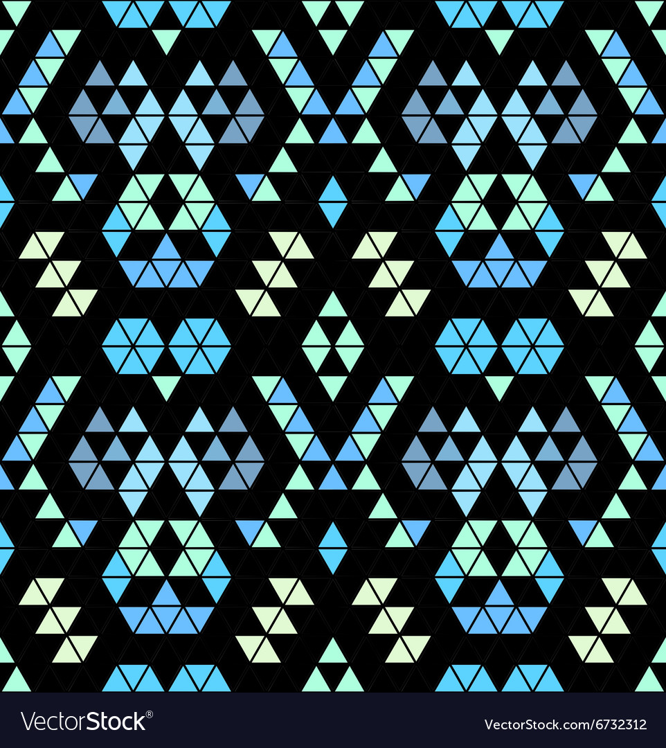 Tribal multicolored pattern Royalty Free Vector Image