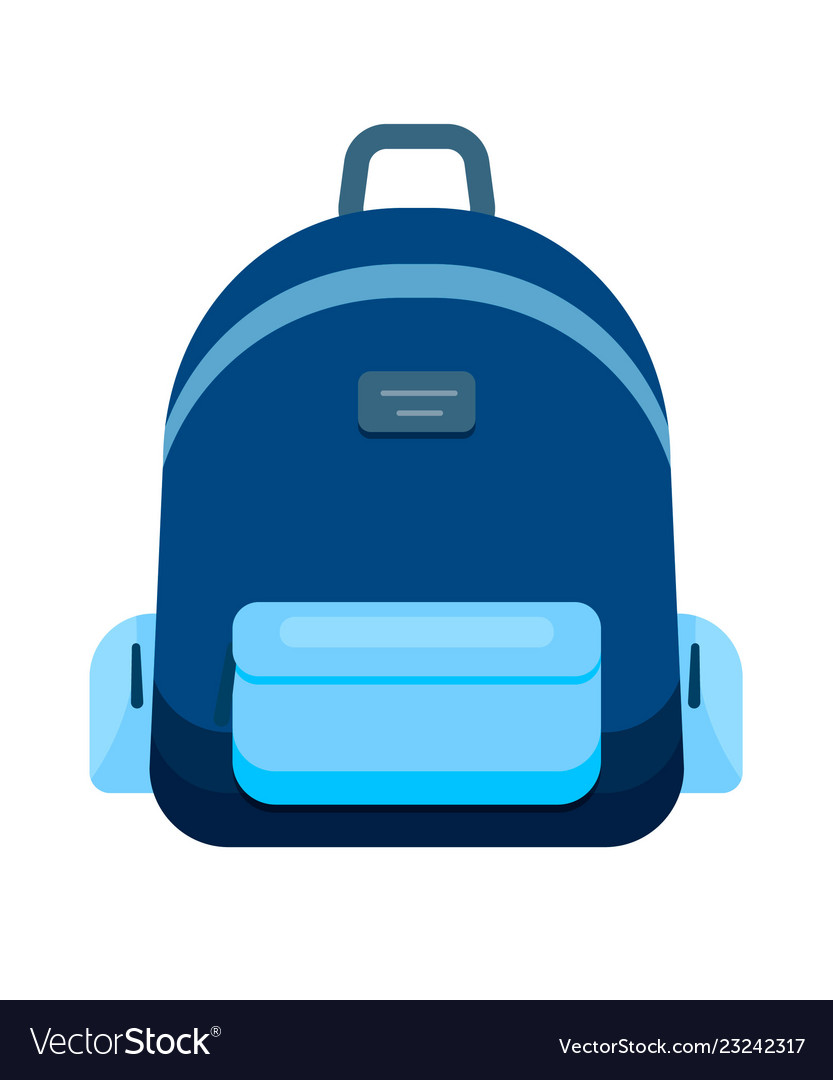 Backpack icon Royalty Free Vector Image - VectorStock