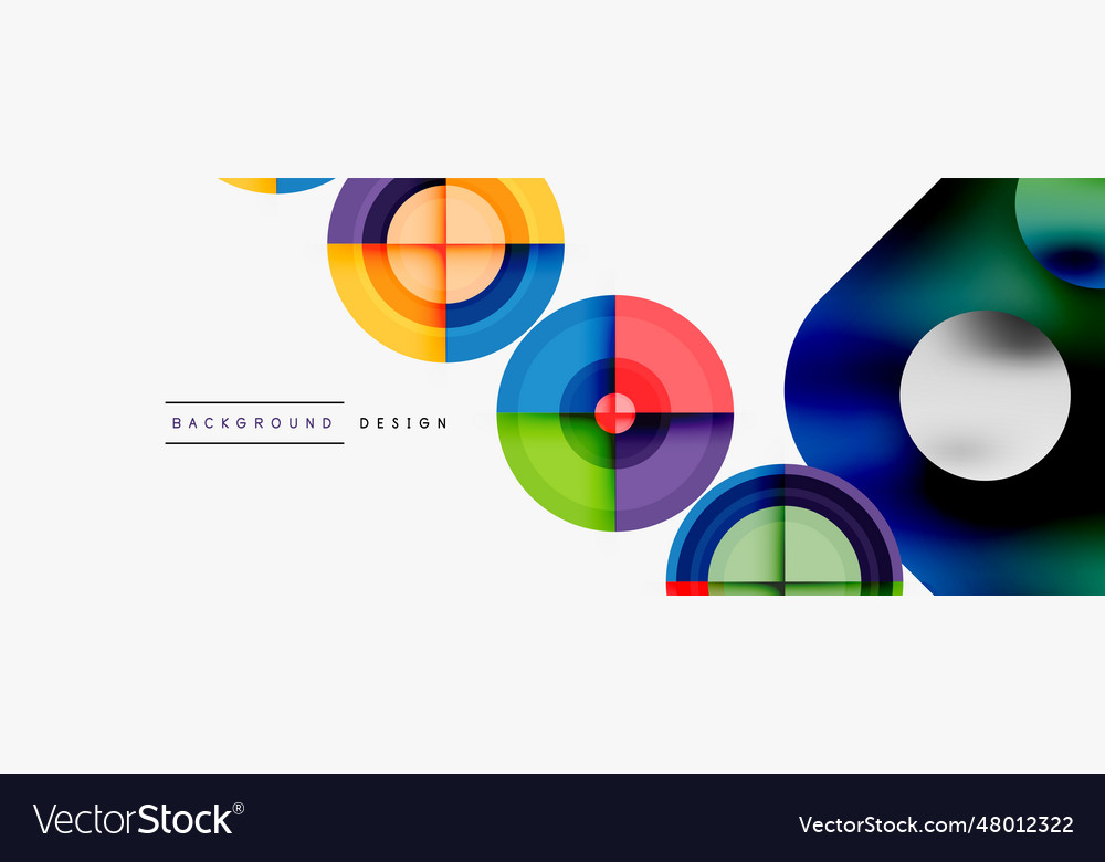 Circle pattern background abstract backgrounds Vector Image