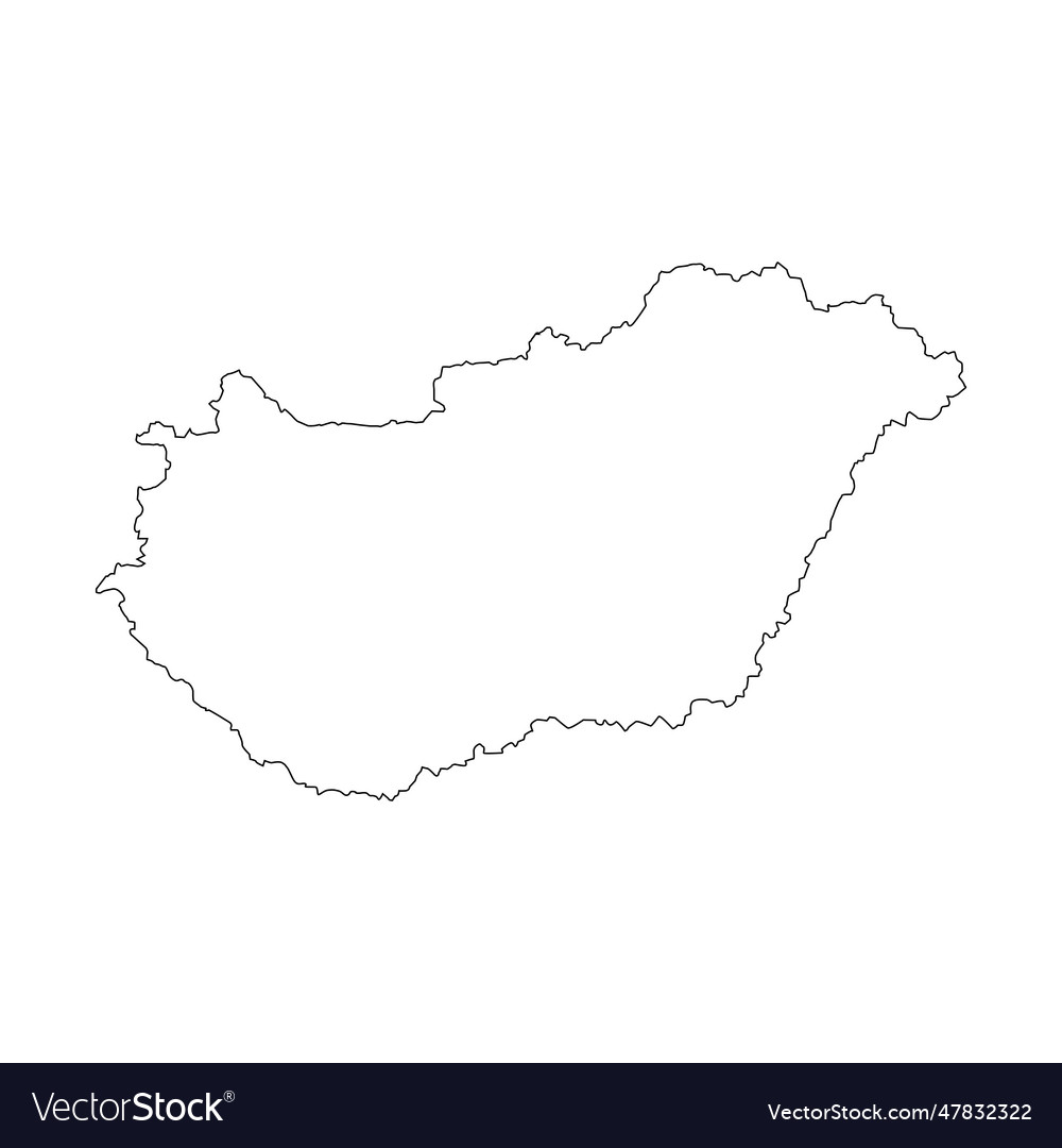 Hungary map icon Royalty Free Vector Image - VectorStock Hungary map icon Royalty Free Vector Image - VectorStock