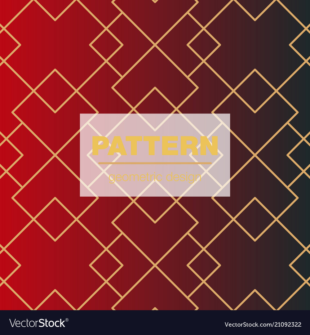 Seamless linear pattern with thin poly lines Vector Image