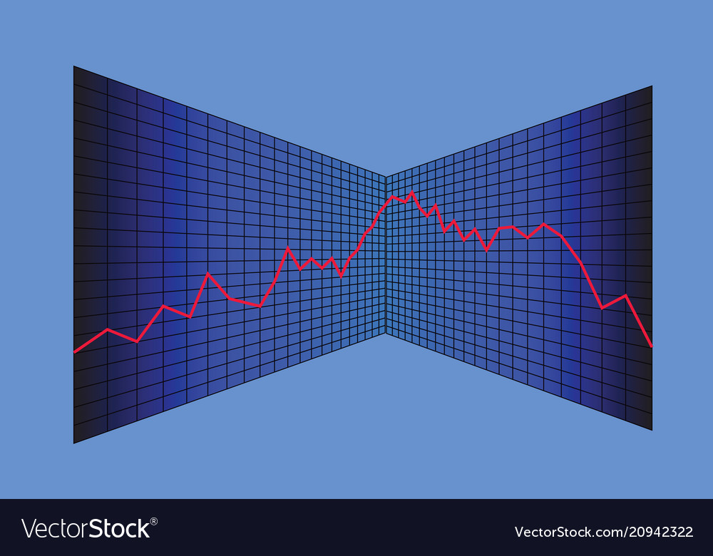 Stock chart Royalty Free Vector Image - VectorStock