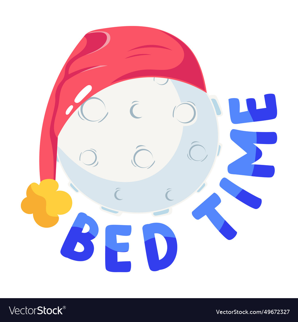 Bed time Royalty Free Vector Image - VectorStock
