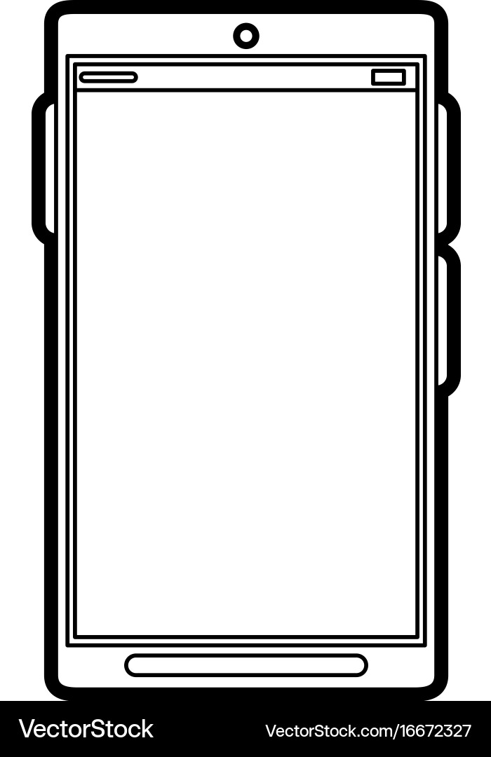 Smartphone Royalty Free Vector Image - VectorStock