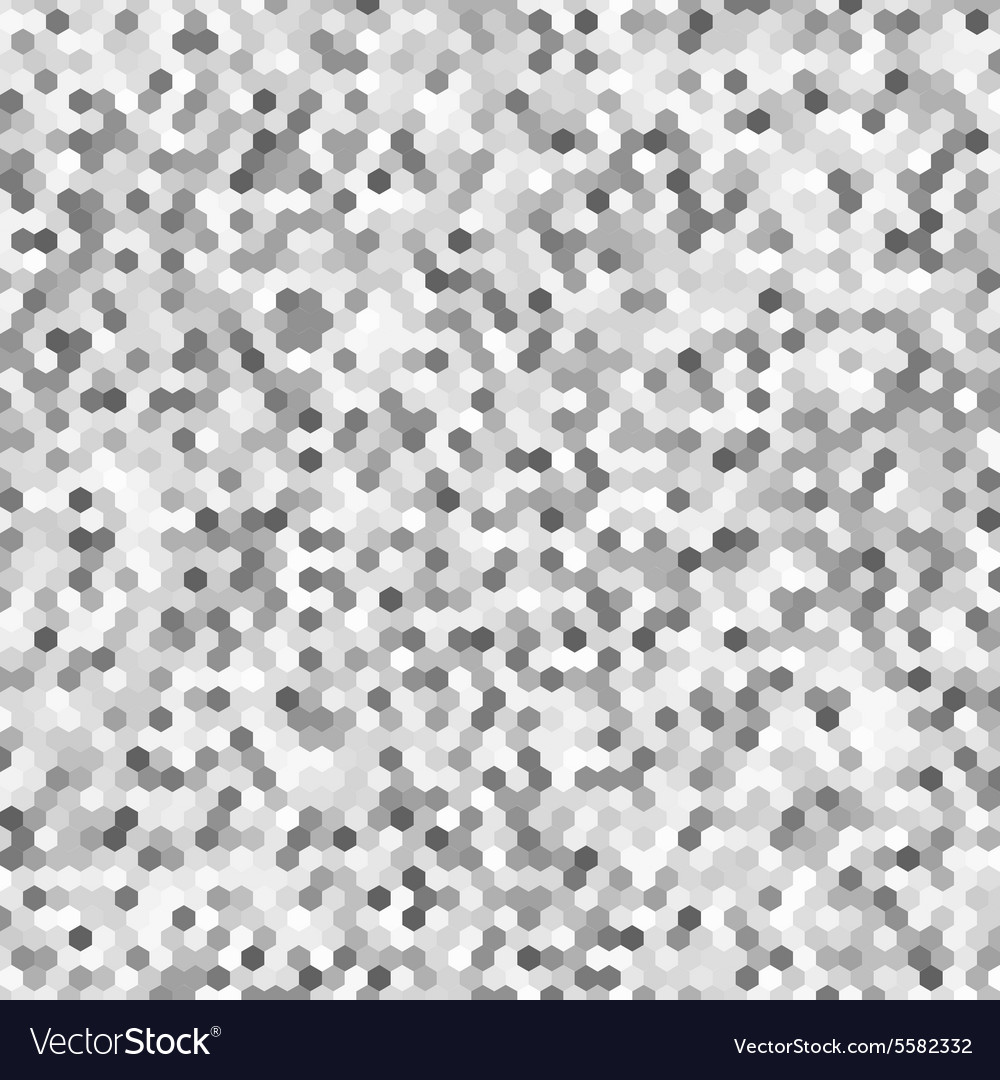 Honeycomb grey pattern Royalty Free Vector Image