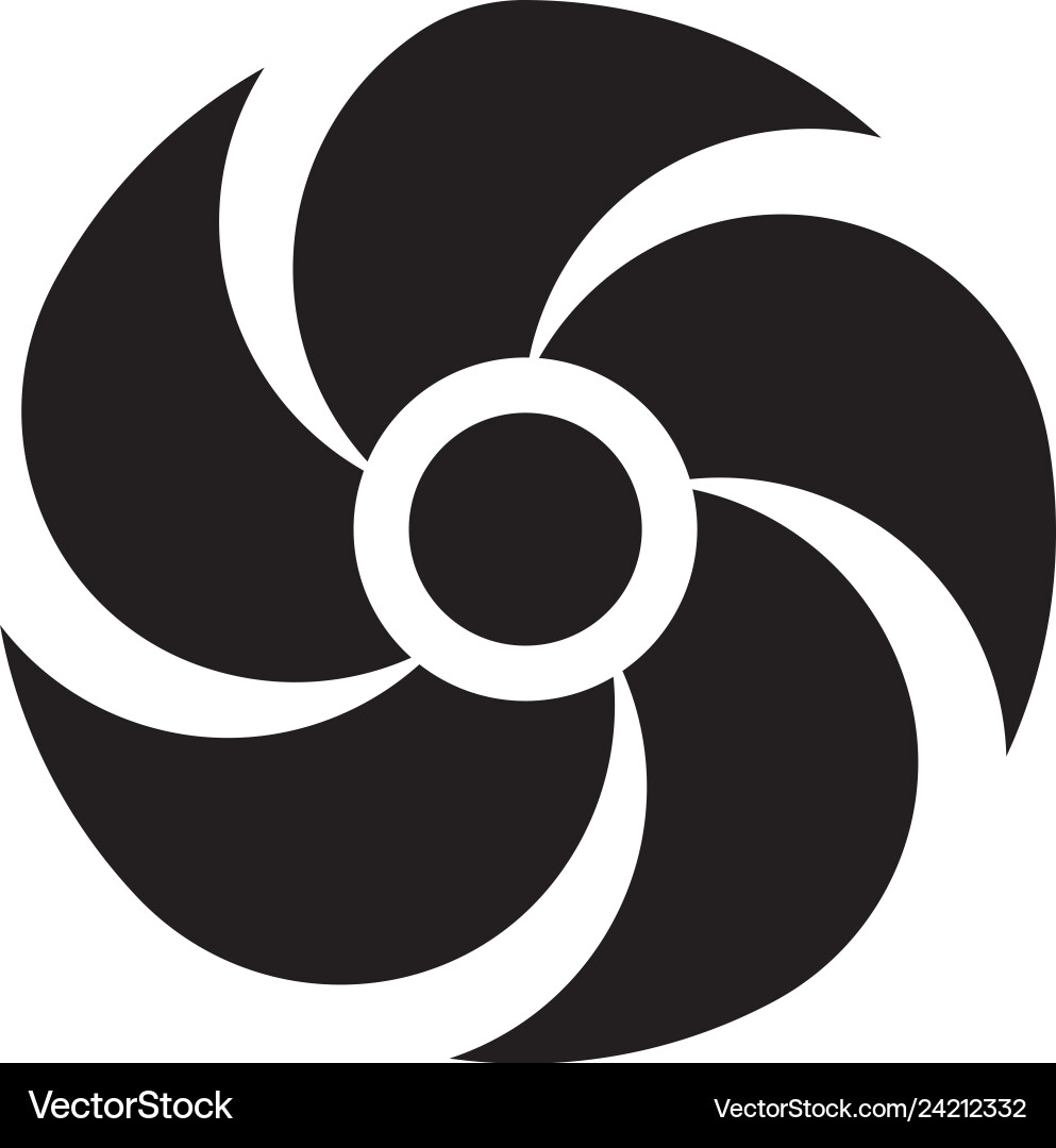 Vortex icon Royalty Free Vector Image - VectorStock