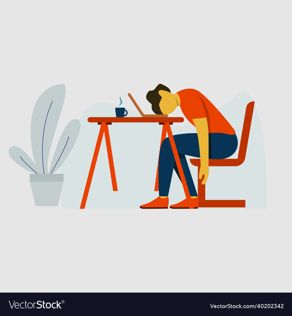Burnout Royalty Free Vector Image - VectorStock