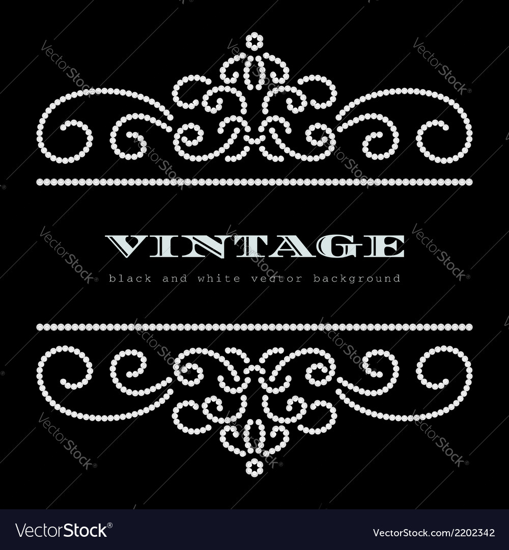 Diamond frame pattern Royalty Free Vector Image