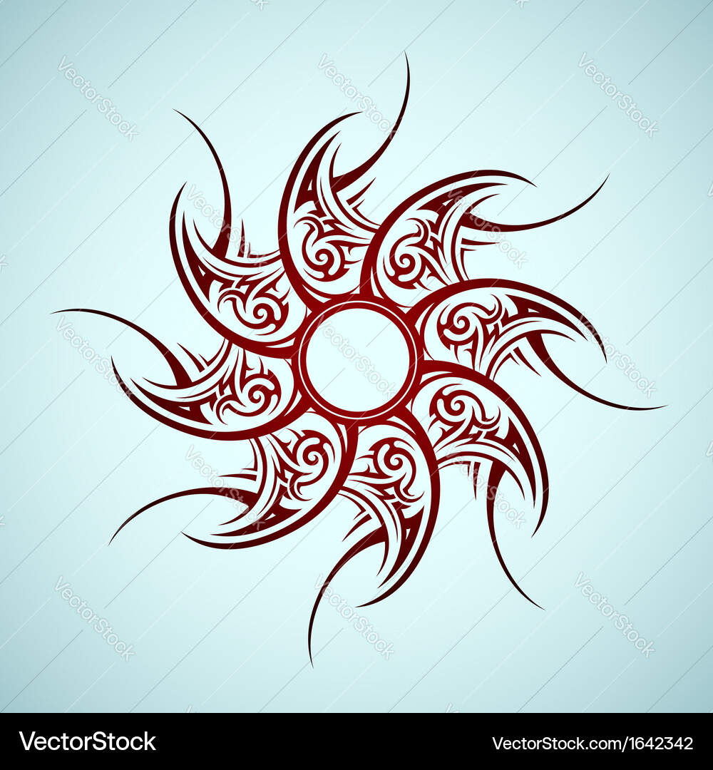 Indian star Royalty Free Vector Image - VectorStock