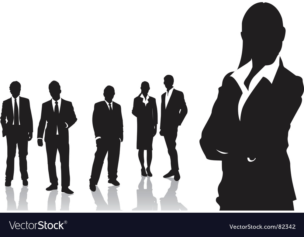 People business Royalty Free Vector Image - VectorStock