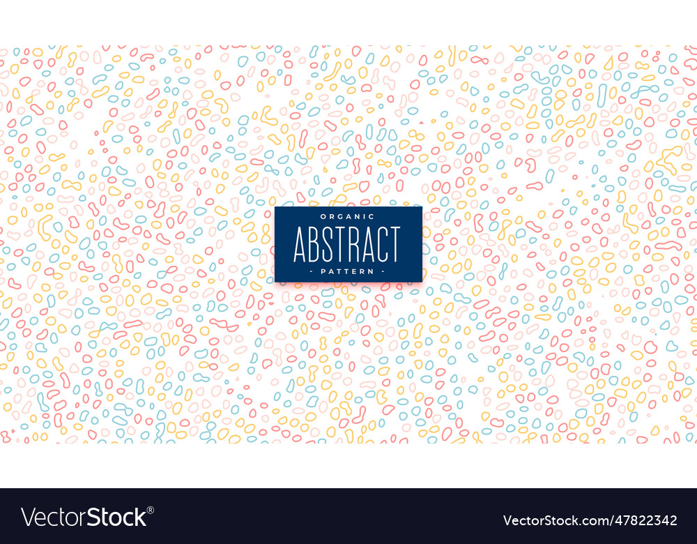 Stylish abstract organic mesh pattern banner Vector Image Stylish abstract organic mesh pattern banner Vector Image
