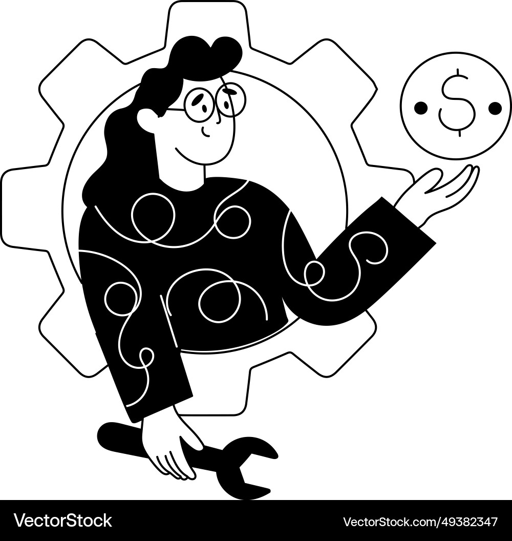 Financial management Royalty Free Vector Image