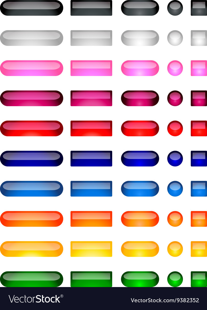 Set button icon Royalty Free Vector Image - VectorStock