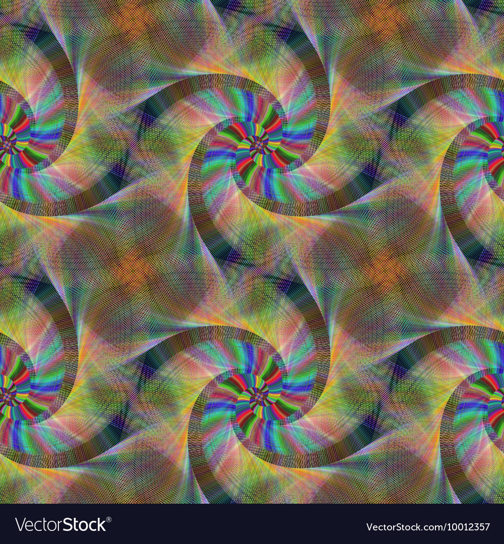 Fractal design pattern background Royalty Free Vector Image