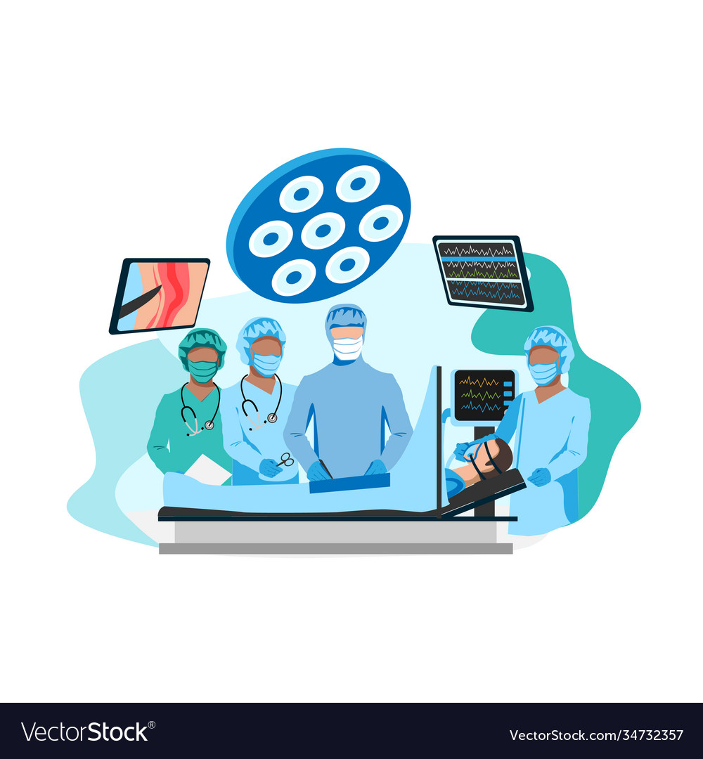 Surgery Royalty Free Vector Image - VectorStock