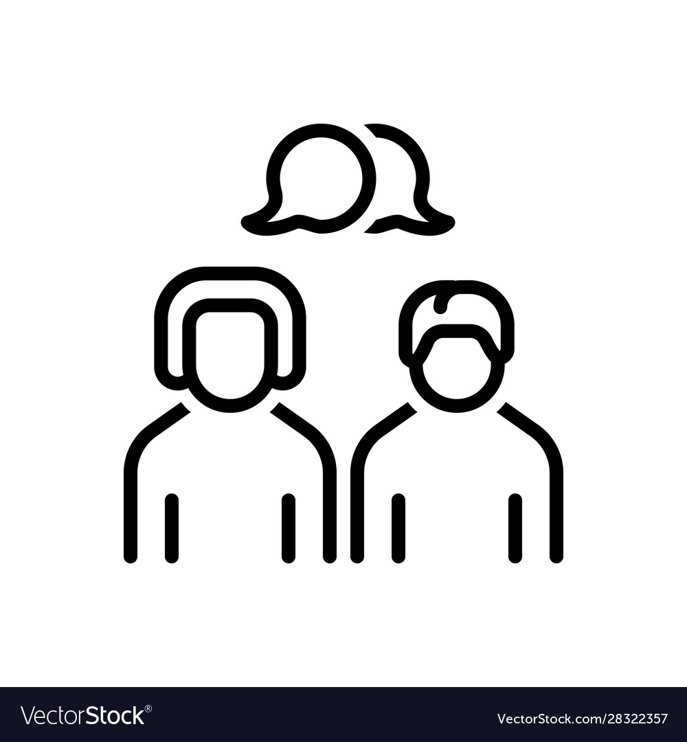 Talk Royalty Free Vector Image - VectorStock