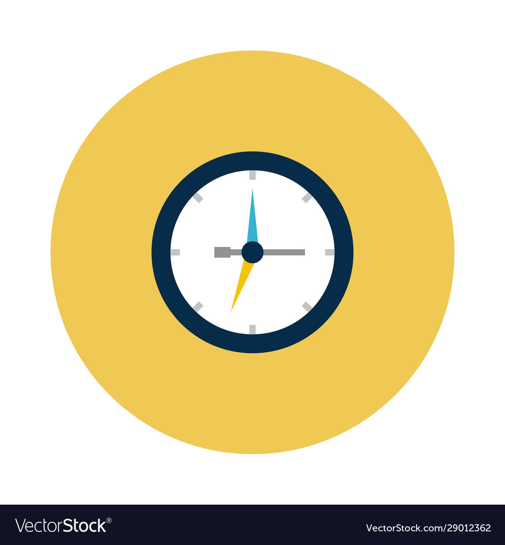 Clock Royalty Free Vector Image - VectorStock