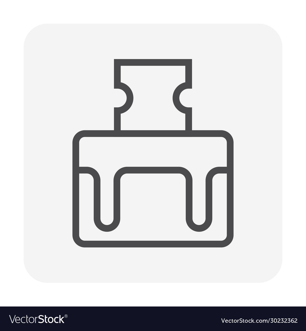 Fitting pipe icon Royalty Free Vector Image - VectorStock