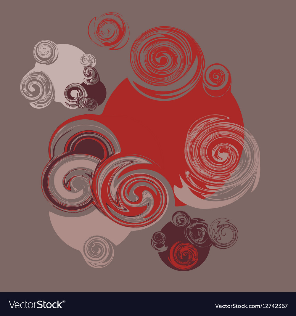 Abstract circles pattern background Royalty Free Vector