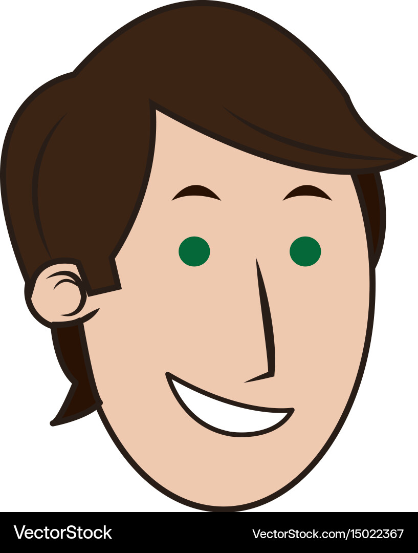 Business man manager cartoon character image Vector Image