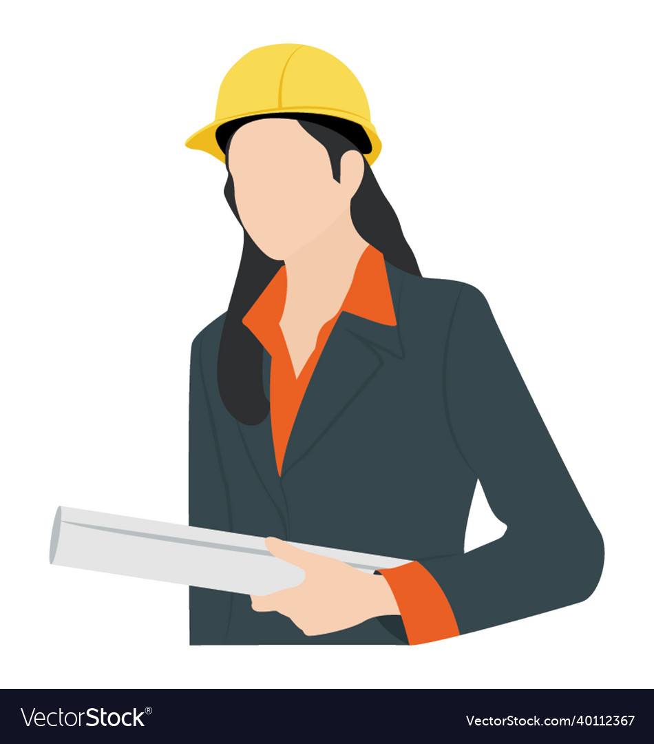 Civil engineer Royalty Free Vector Image - VectorStock