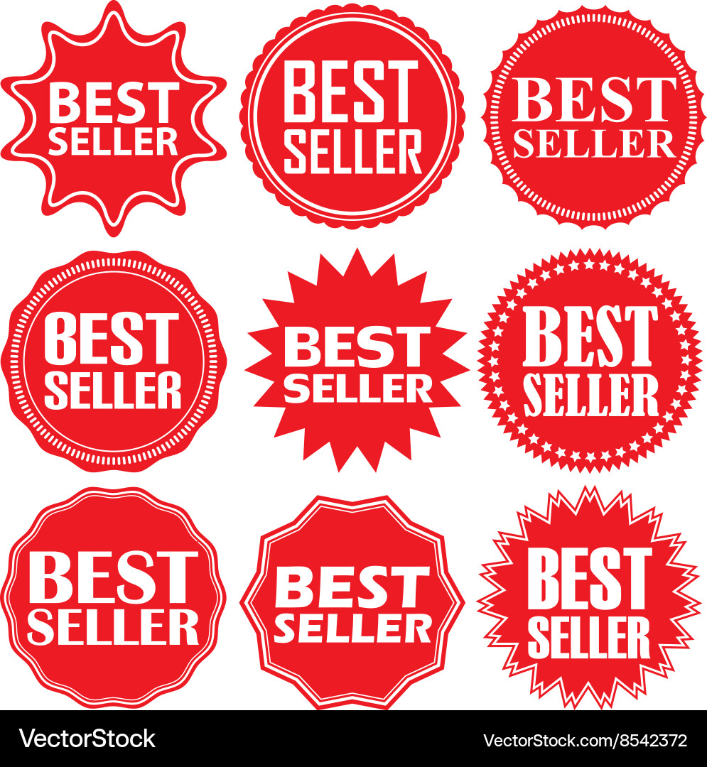 Big sale label set sticker Royalty Free Vector Image