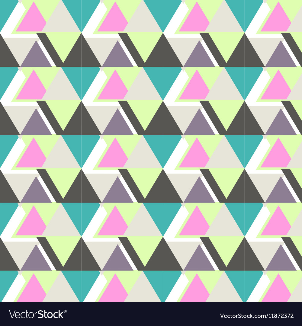 Cool modern triangle pattern abstract Royalty Free Vector