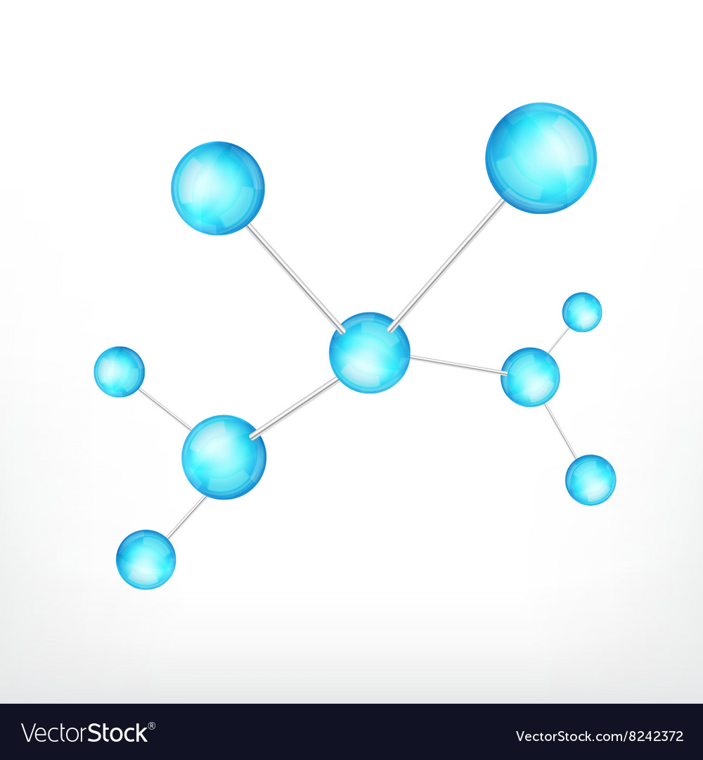 Molecule Royalty Free Vector Image - VectorStock