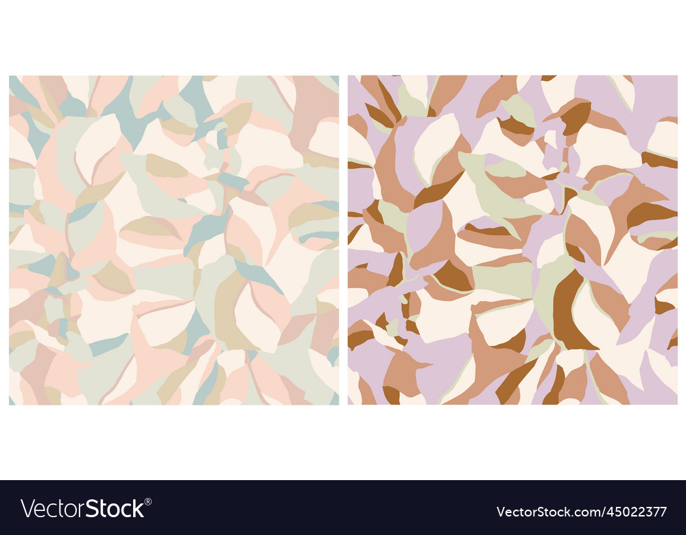 Abstract shape seamless pattern Royalty Free Vector Image