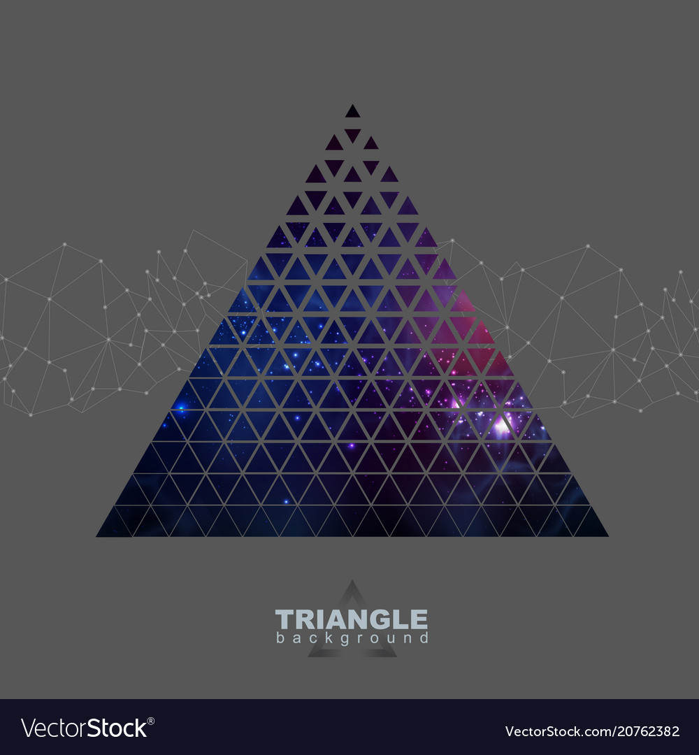 Abstract hipster polygonal triangle background Vector Image Abstract hipster polygonal triangle background Vector Image