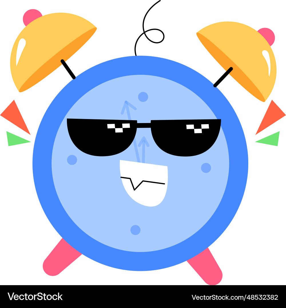 Alarm clock Royalty Free Vector Image - VectorStock