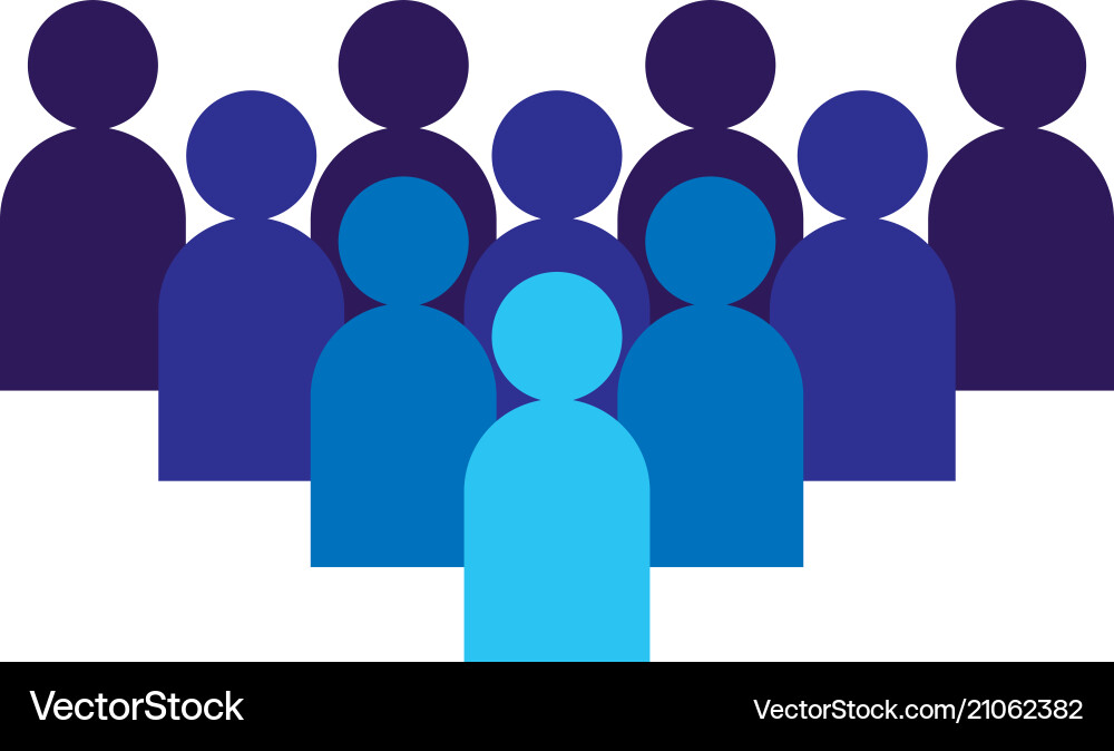 People icon business corporate team working Vector Image