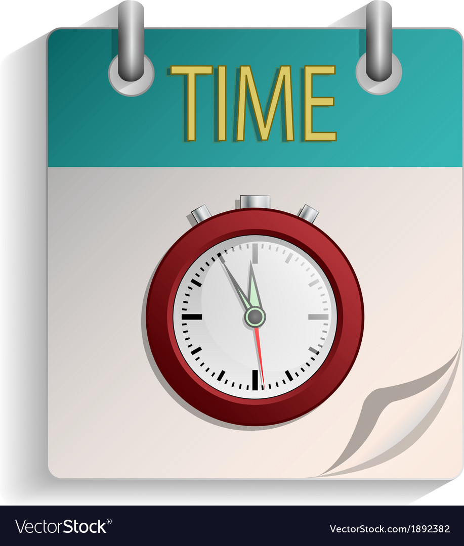 Time Royalty Free Vector Image - VectorStock