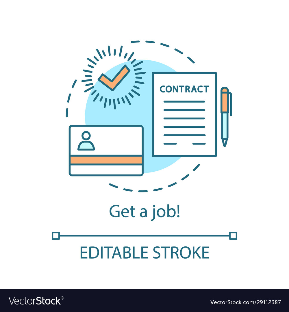 Recruitment concept icon Royalty Free Vector Image Recruitment concept icon Royalty Free Vector Image