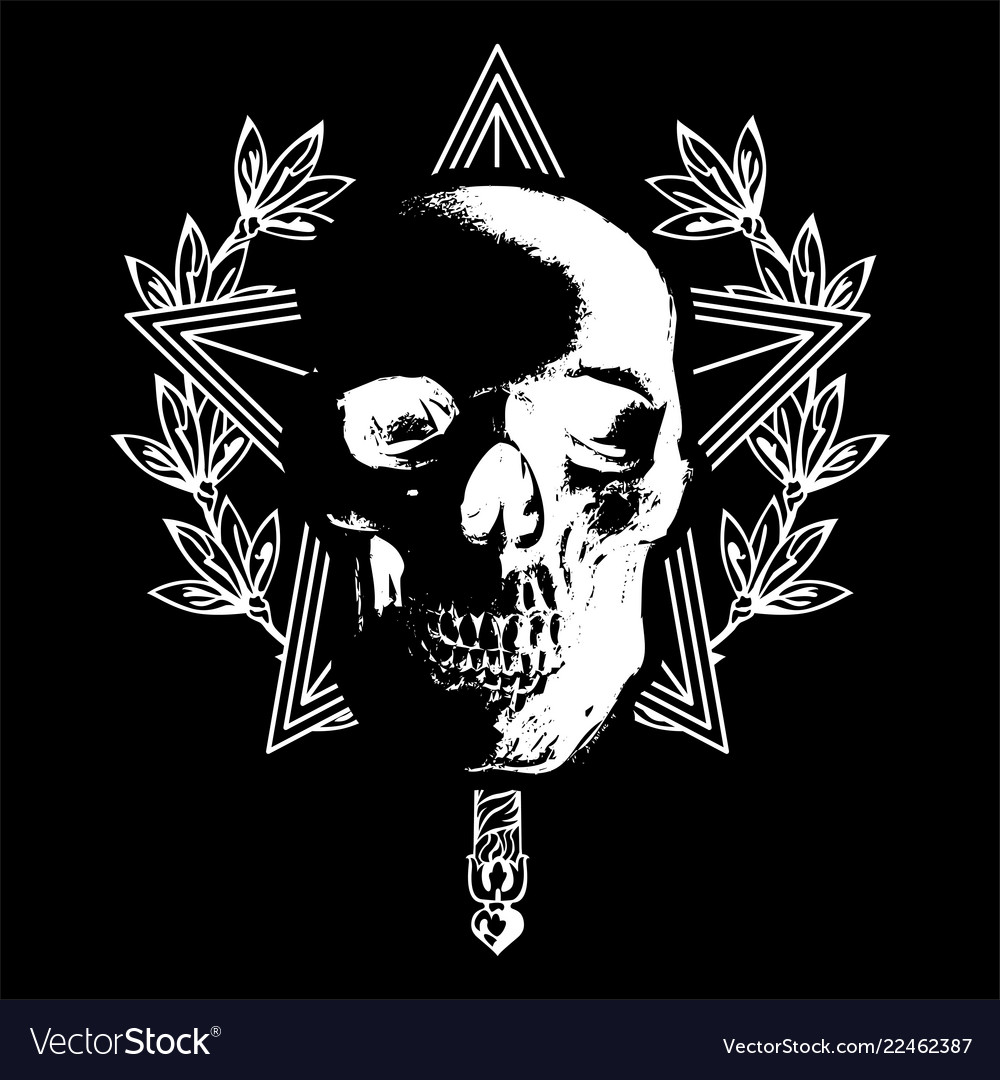 Skull Royalty Free Vector Image - VectorStock