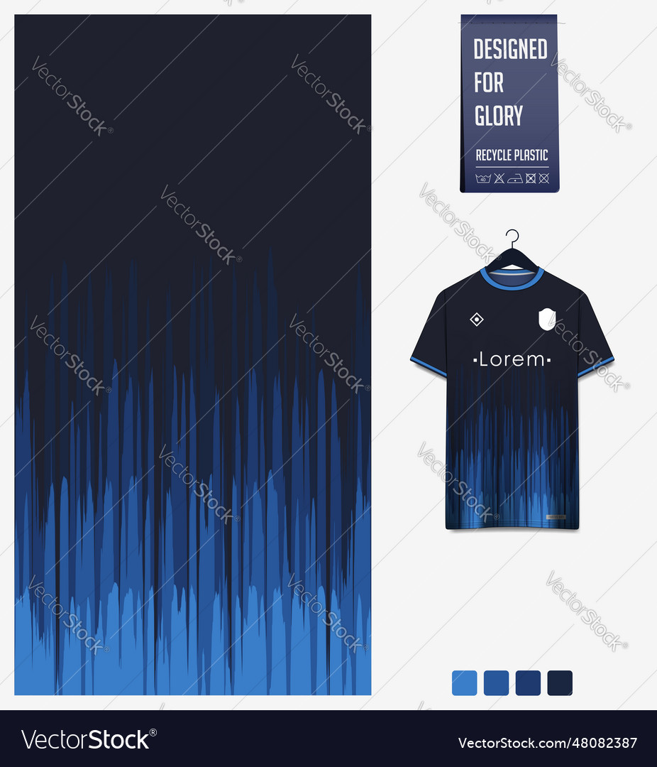 Soccer jersey pattern design abstract pattern Vector Image