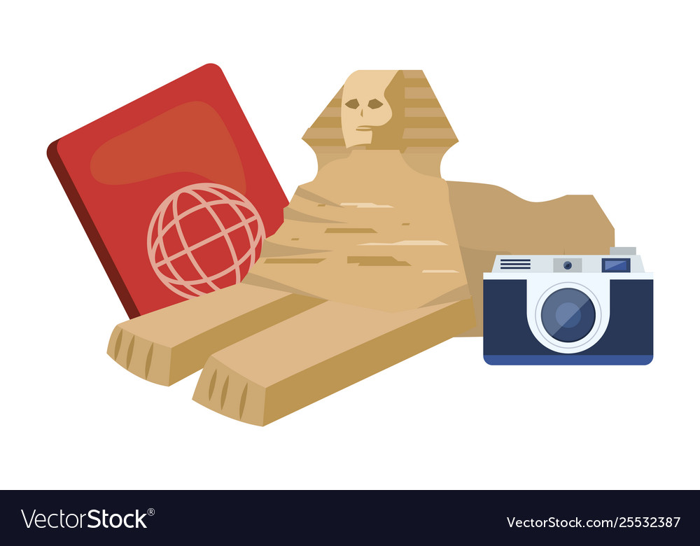 Sphinx giza Royalty Free Vector Image - VectorStock