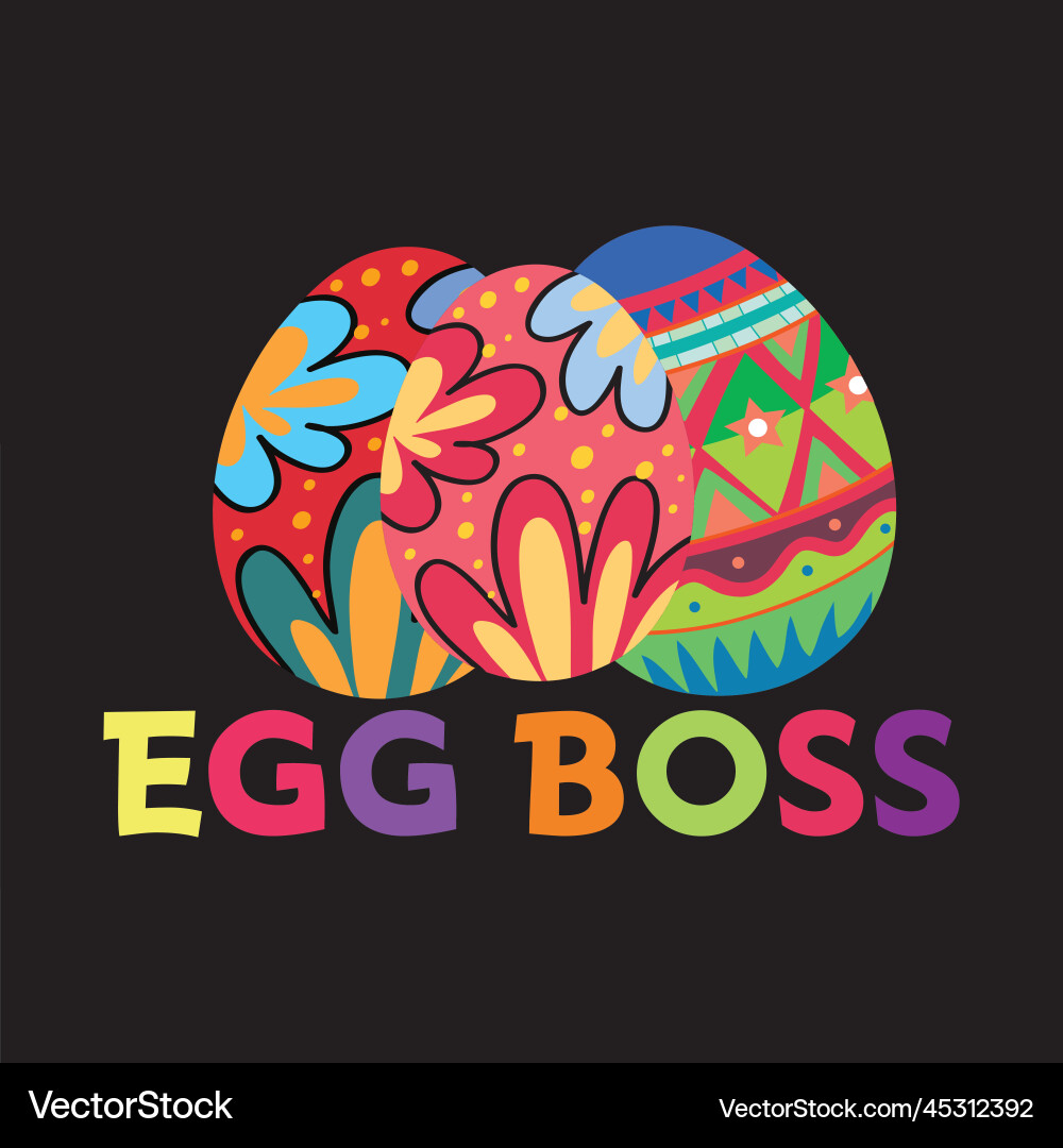 Easter-sunday-egg-boss-jpg-6 Royalty Free Vector Image