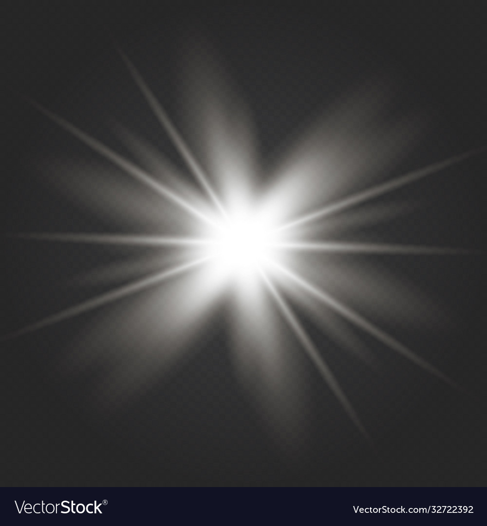 Glow light effect Royalty Free Vector Image - VectorStock