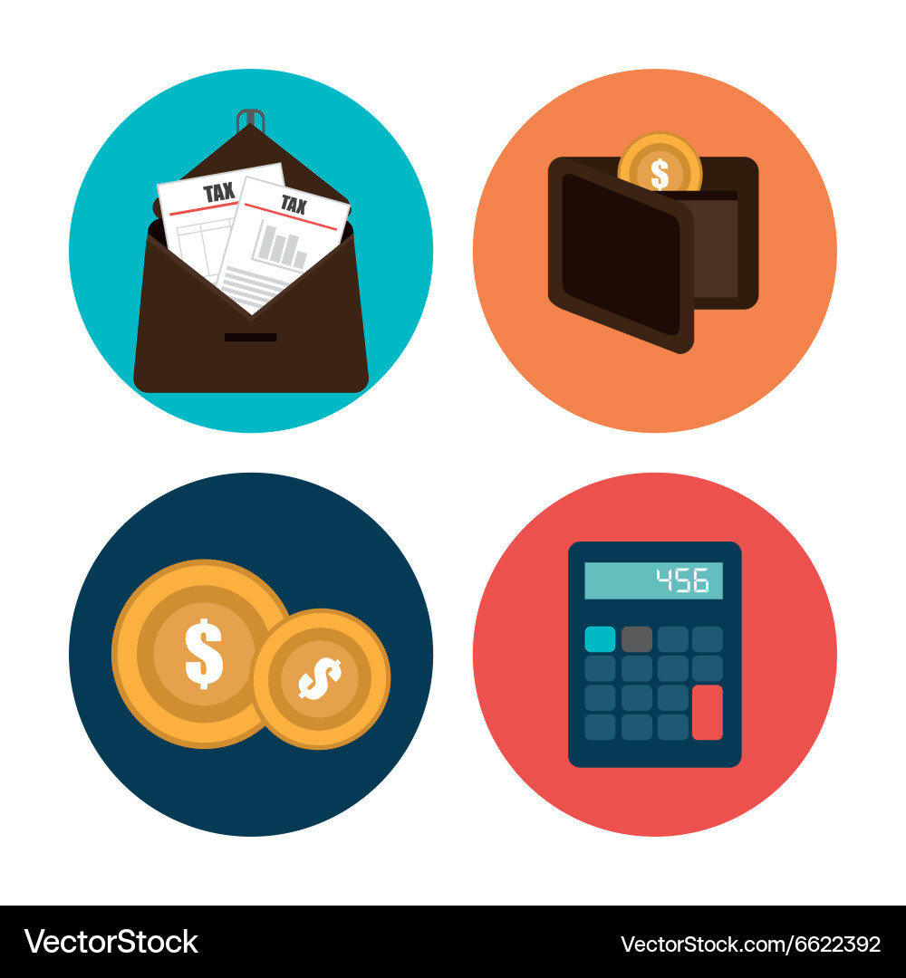 Government taxes payday Royalty Free Vector Image