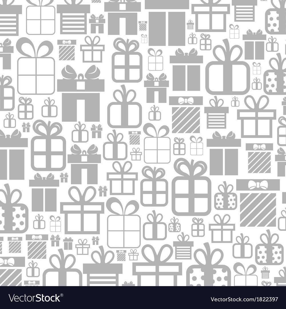 Gift a background Royalty Free Vector Image - VectorStock