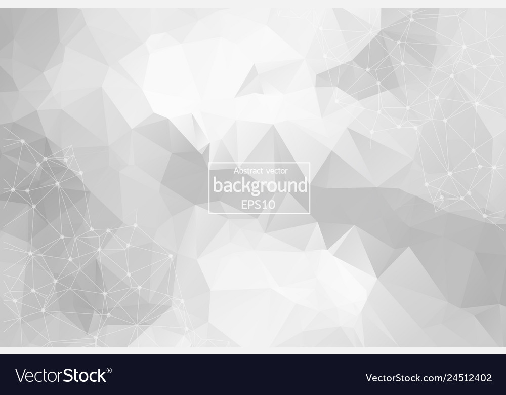 Abstract light polygonal space background Vector Image